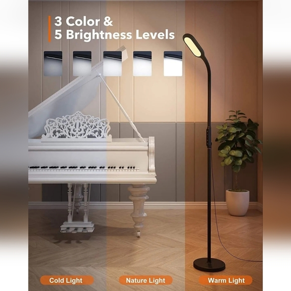 Taotronics | Other | Taotronics Led Gooseneck Floor Lamp | Poshmark